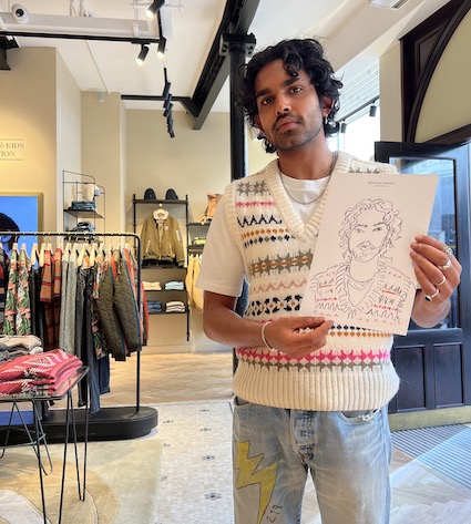 Live illustrator, personalisation + portrait artist | meganstclair